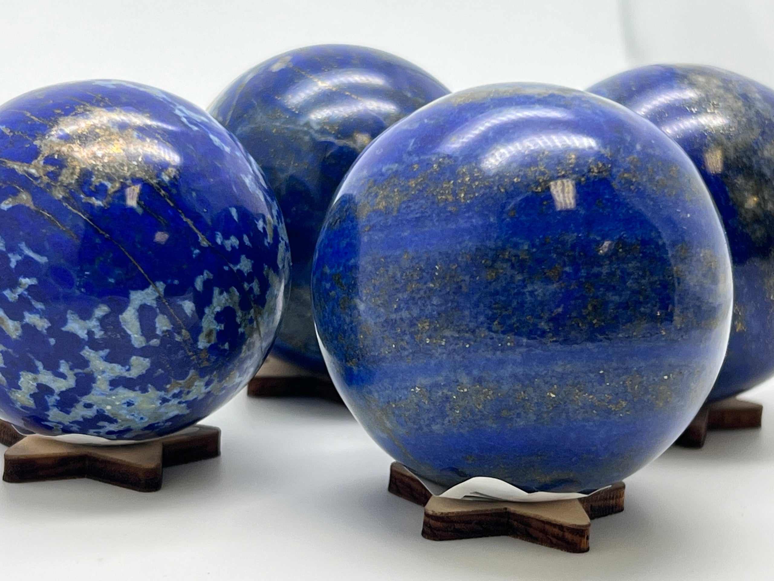 Lapis Lazuli spheres | Lifted Realm